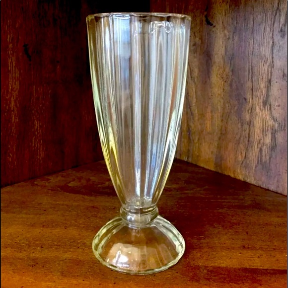 Anchor Hocking | Dining | Vintage Clear Soda Fountain Parfait Glass Mid ...